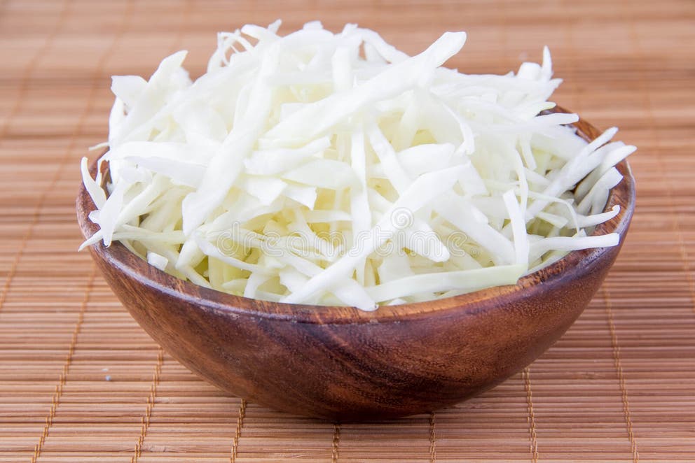 Shredded white cabbage stock image. Image of stack, tasty - 29536827