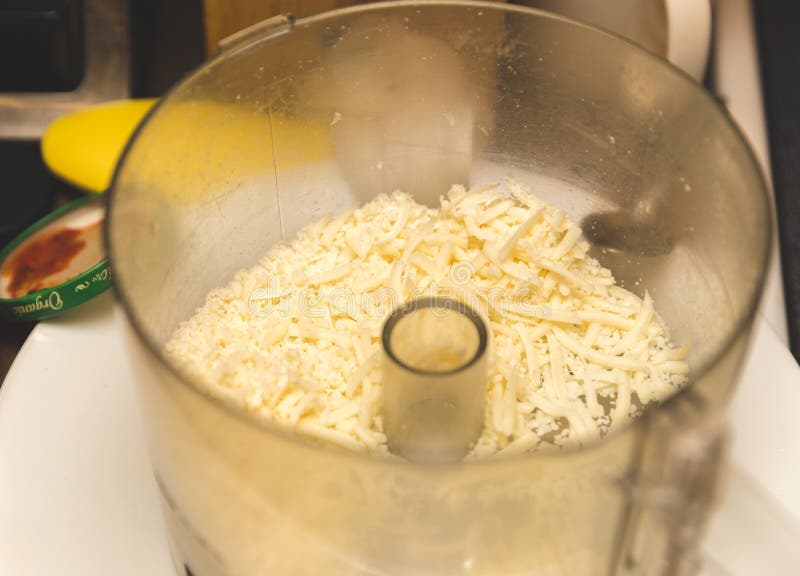 Shredded White Cheese stock image. Image of kitchen, cooking - 91477479