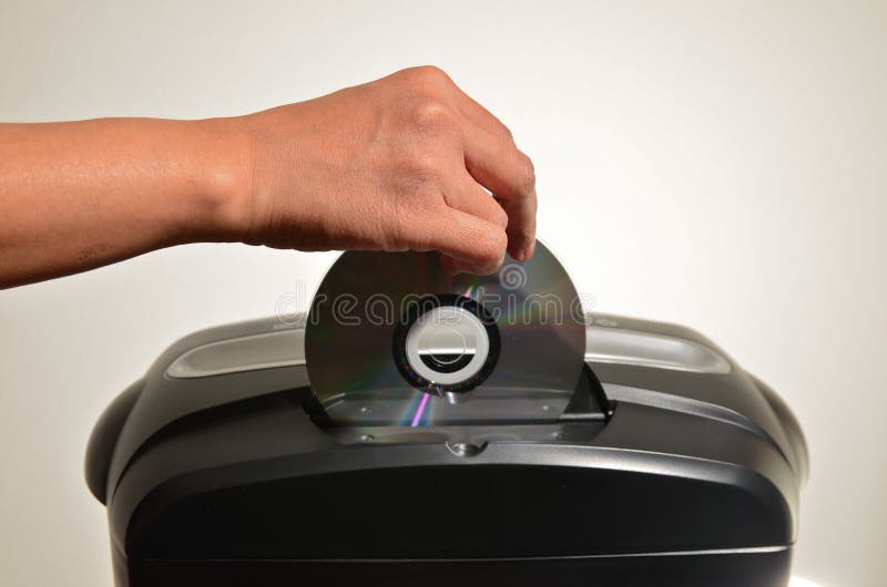 Shredding compact disc stock photo. Image of shredding - 38407812