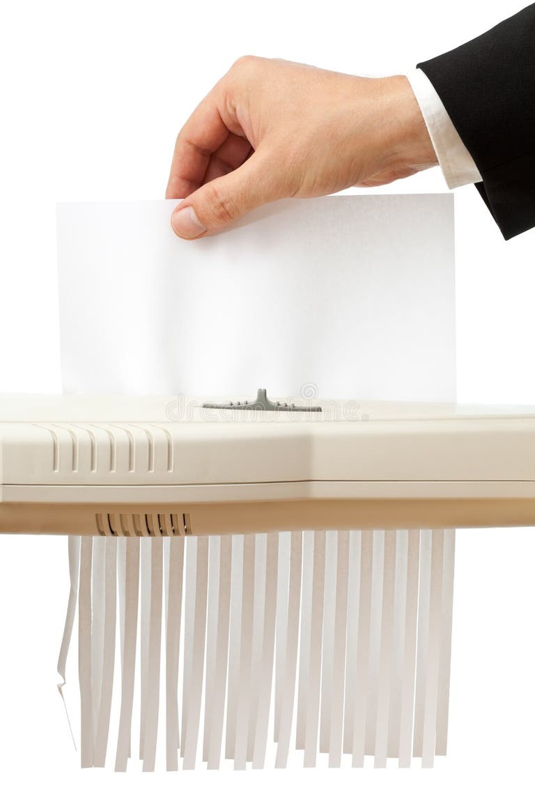 Person Shredding Documents Stock Photos - Free & Royalty-Free Stock ...