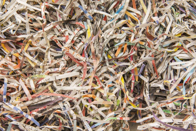 Shredding paper stock image. Image of documents, recycling - 20444441