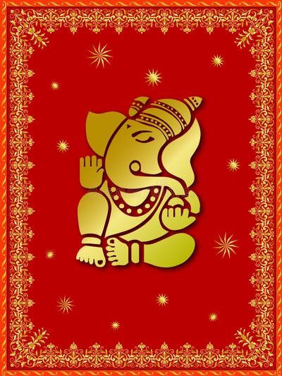 Ganesh Border Stock Illustrations – 214 Ganesh Border Stock ...