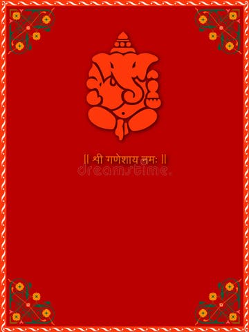 Ganesh Border Stock Illustrations – 257 Ganesh Border Stock ...