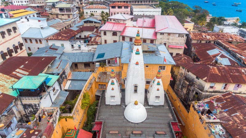 Shree Shiv Shakti Temple, Zanzibar Stock Image - Image of shree, temple ...