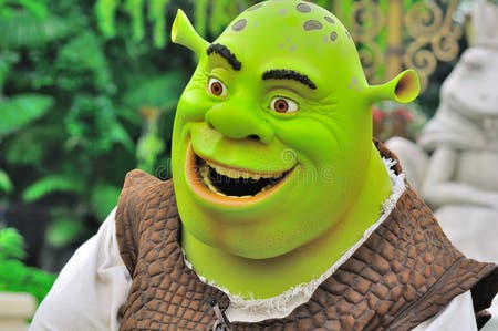 Shrek cartoon character editorial image. Image of killer - 26294630