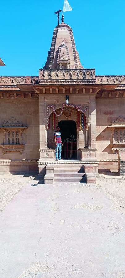 Shri Krishna Temple in Rajasthan India Editorial Stock Photo - Image of ...