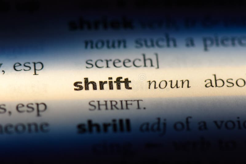 Shrift stock image. Image of printed, isolated, idea - 126619089