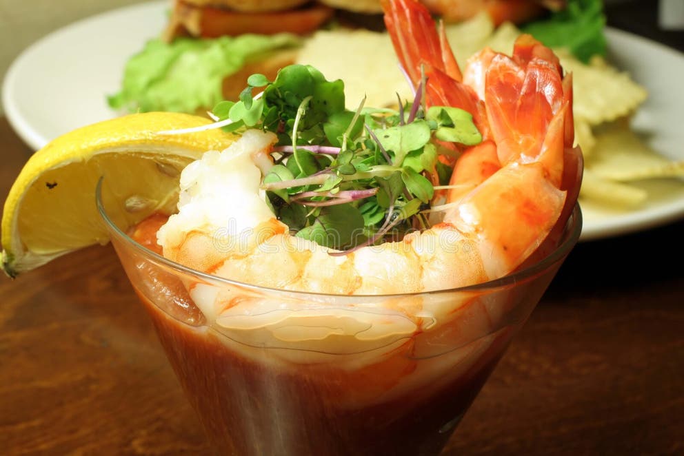 Shrimp Cocktail stock photo. Image of lunch, cocktail - 1807898