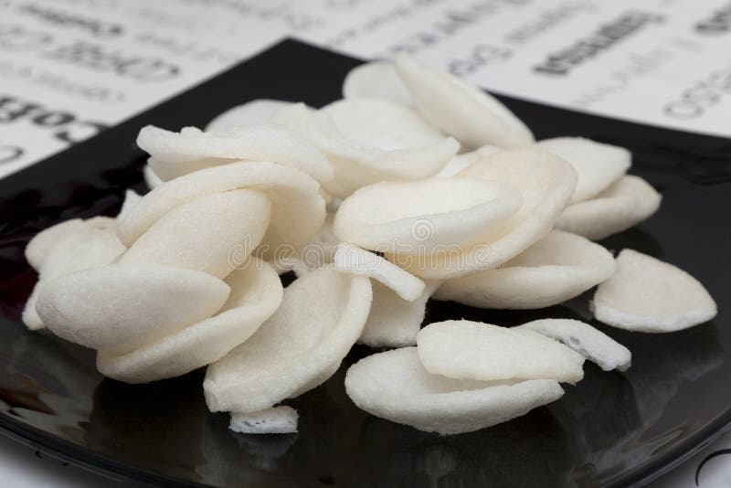 Shrimp crackers stock photo. Image of prawn, recipe, nibble - 27203516
