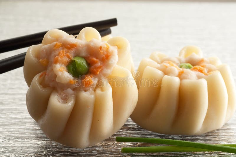 Shrimp dim sum stock photo. Image of chicken, chive, breakfast - 13014552