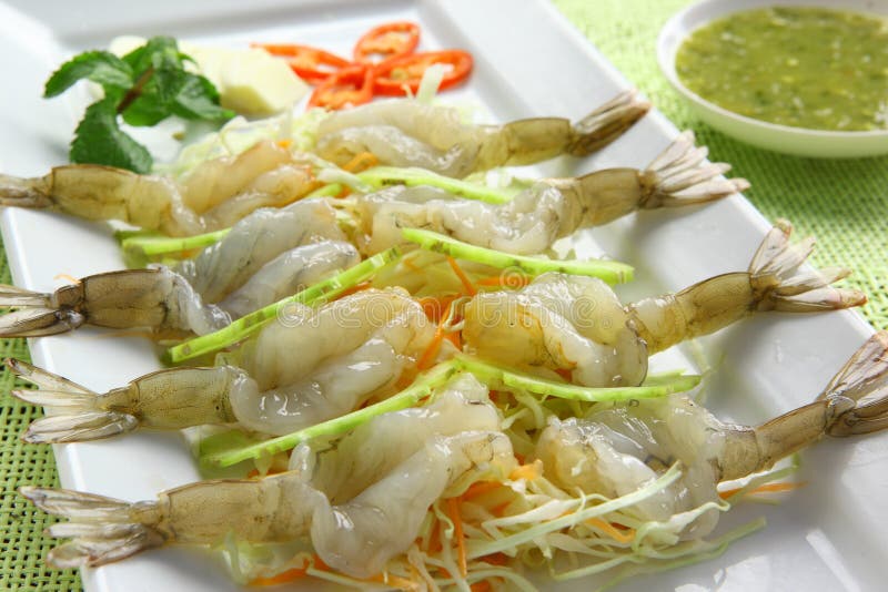 Shrimp in fish sauce food stock photo. Image of prawn - 14679900