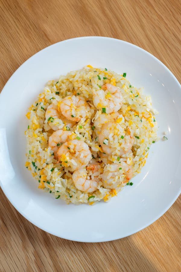 Delicious Chinese Shrimp Fried Rice Stock Image - Image of prawn ...