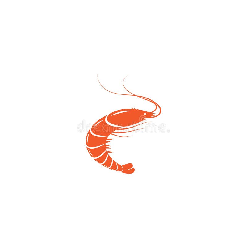 Shrimp Illustration Logo Vector Stock Vector - Illustration of fishing ...