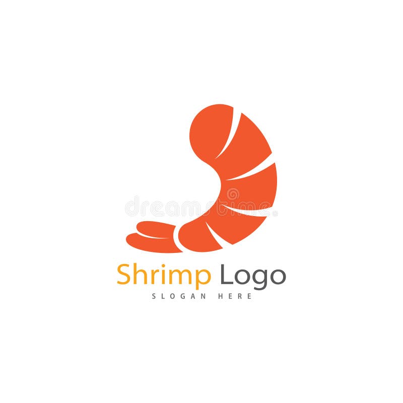 Shrimp Logo Design Vector Illustration Icon Stock Illustration ...