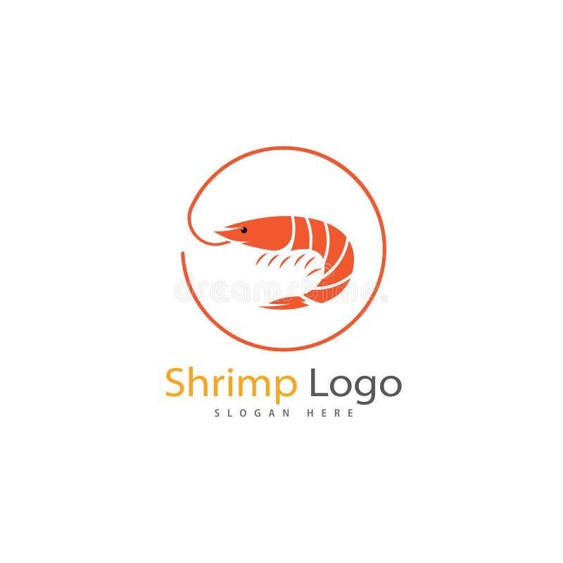 Shrimp Logo Design Vector Illustration Icon Stock Vector - Illustration ...