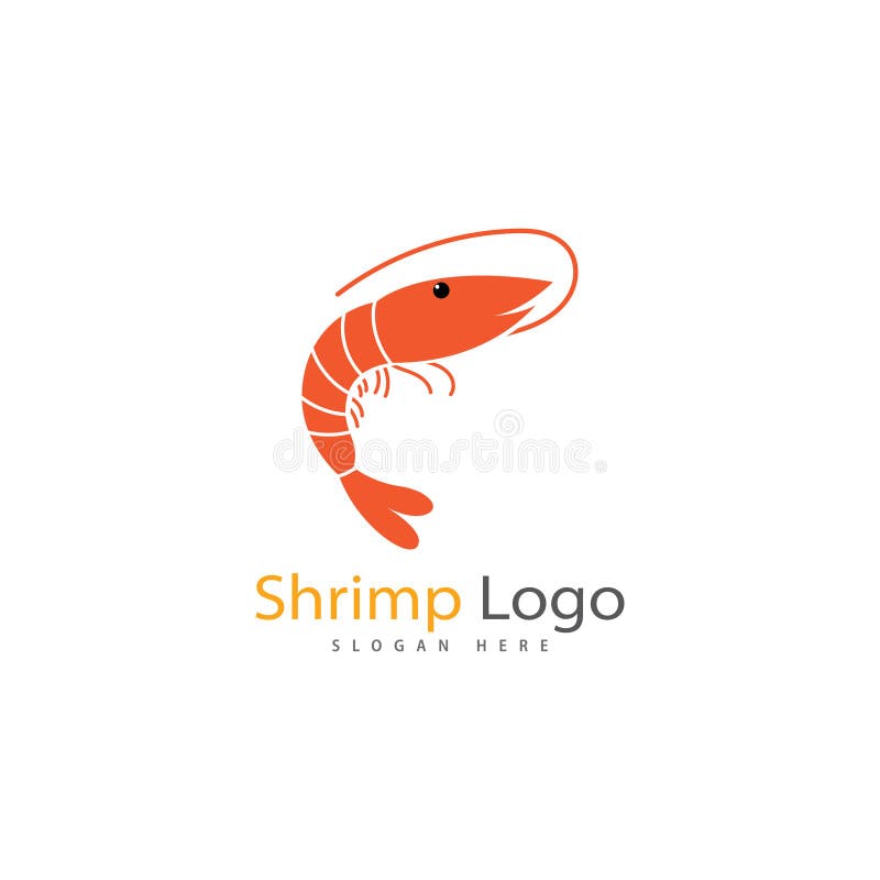 Shrimp Logo Design Vector Illustration Icon Stock Vector - Illustration ...