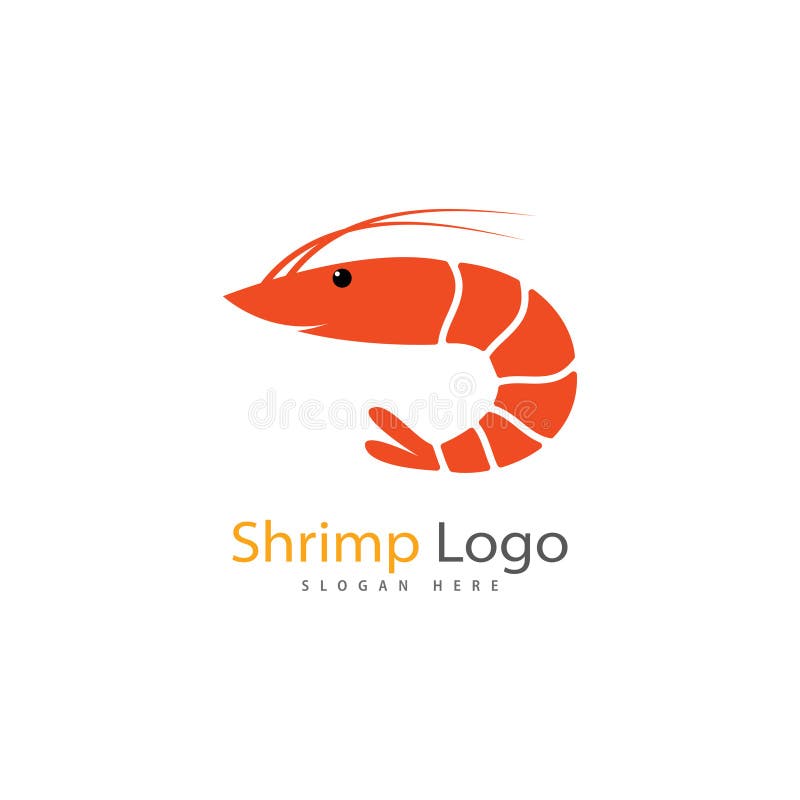 Shrimp Logo Design Vector Illustration Icon Stock Vector - Illustration ...