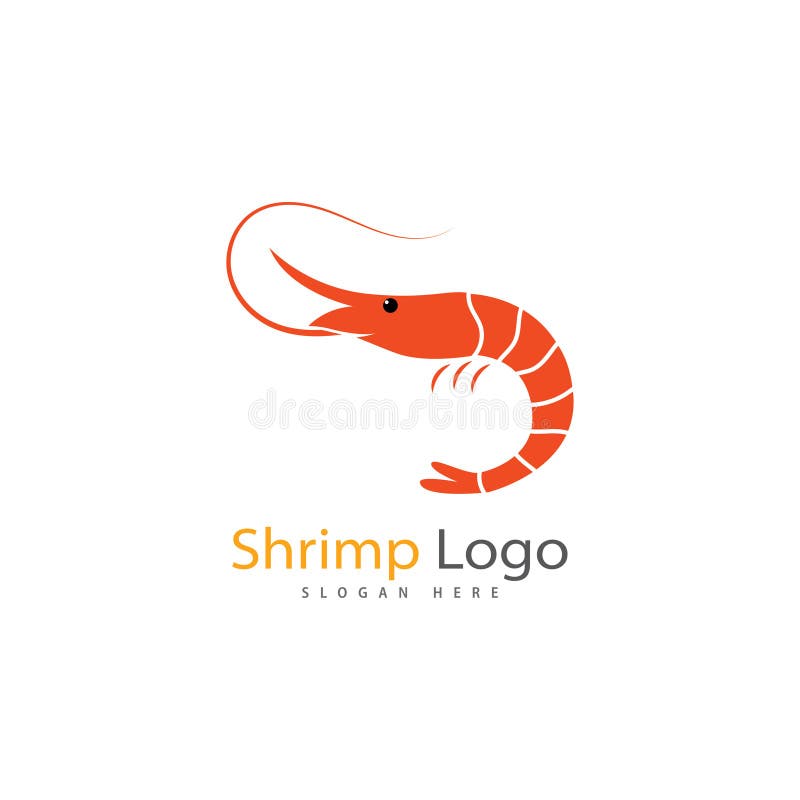 Shrimp Logo Design Vector Illustration Icon Stock Illustration ...