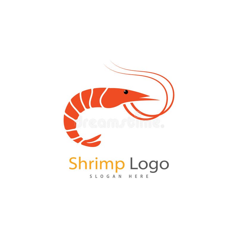 Shrimp Logo Design Vector Illustration Icon Stock Vector - Illustration ...