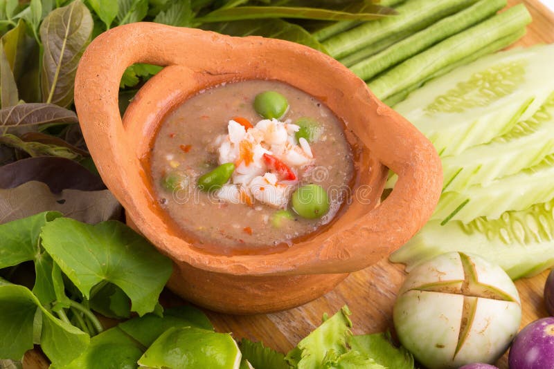 Shrimp Paste the Ingredients of & X22;nam Prik Gapi& X22; Thai Flavors ...