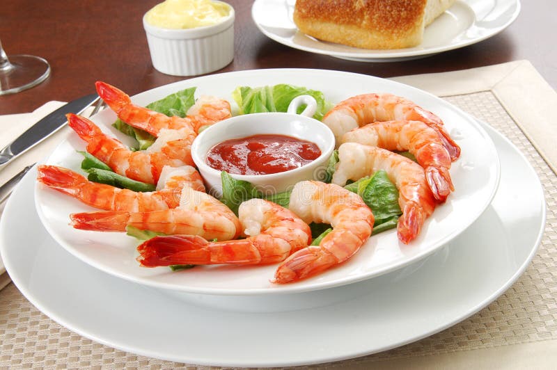 Shrimp platter stock image. Image of black, sauce, appetizer - 17332665