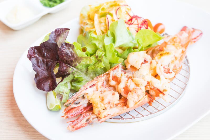 Shrimp and Prawn steak stock image. Image of seafood - 88792621