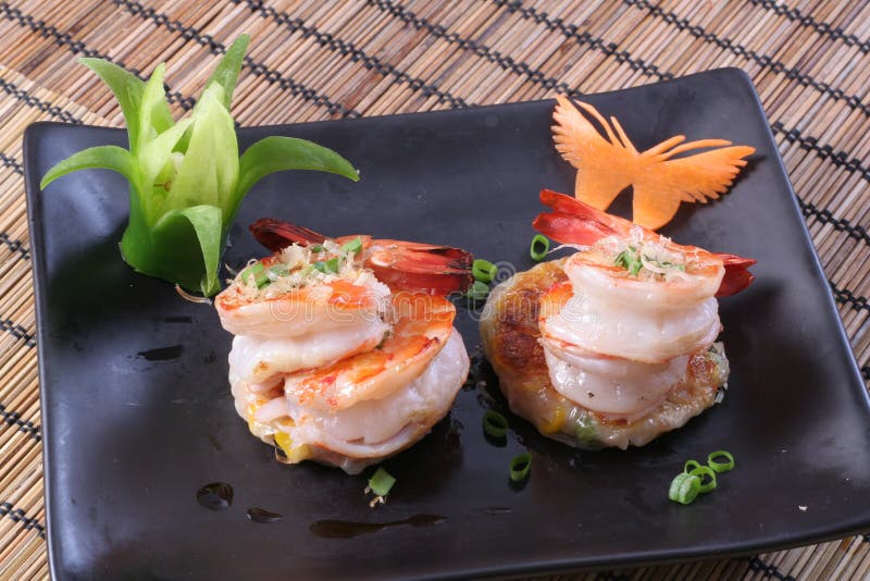 Shrimp snacks stock image. Image of dinner, prepared - 14027091