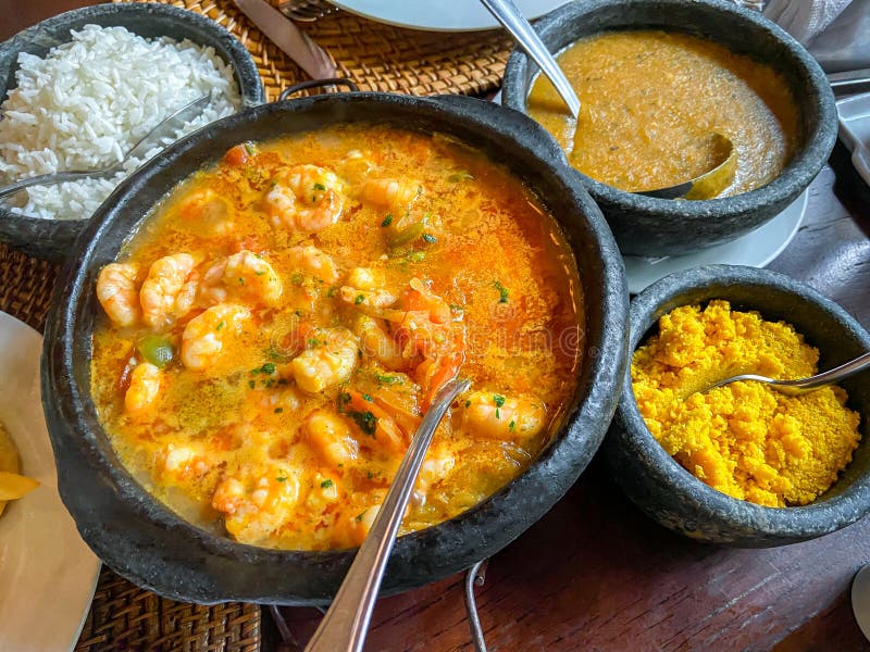 Shrimp Stew in the Clay Pot Stock Photo - Image of vegetable, healthy ...