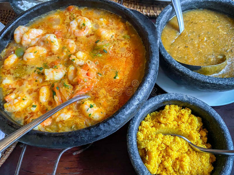 Shrimp Stew in the Clay Pot Stock Image - Image of cuisine, clay: 210154229