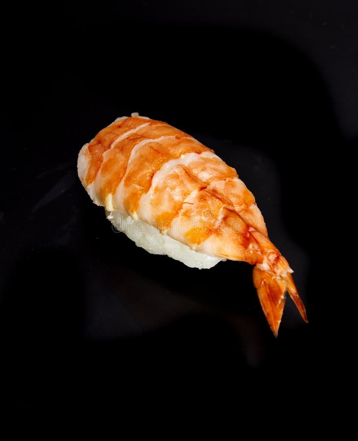 Shrimp sushi nigiri stock image. Image of gourmet, asian - 35047245