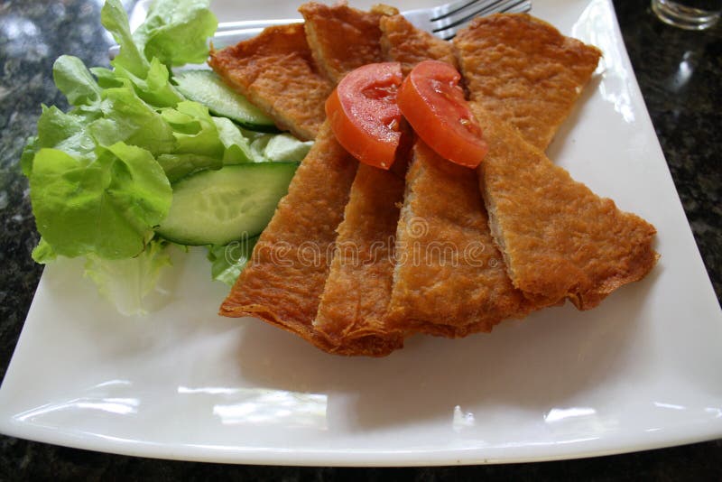 Shrimp tiles food stock photo. Image of paste, gourmet - 74447032