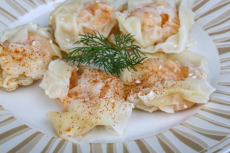 Shrimp wanton stock image. Image of restaurant, soup - 58463071