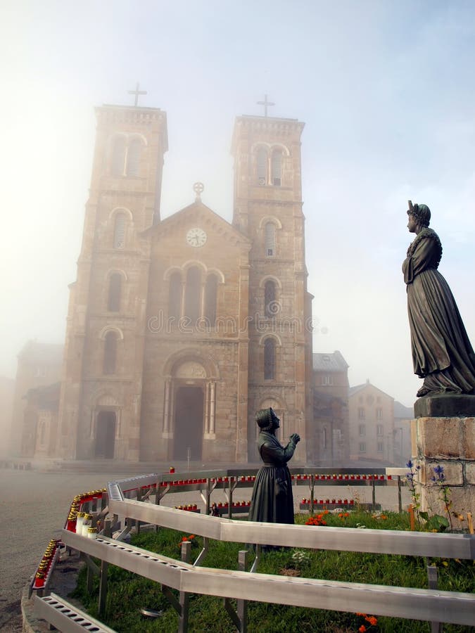 The Shrine of Our Lady of La Salette Stock Image - Image of sculpture ... The Shrine of Our Lady of La Salette Stock Image - Image of sculpture ...