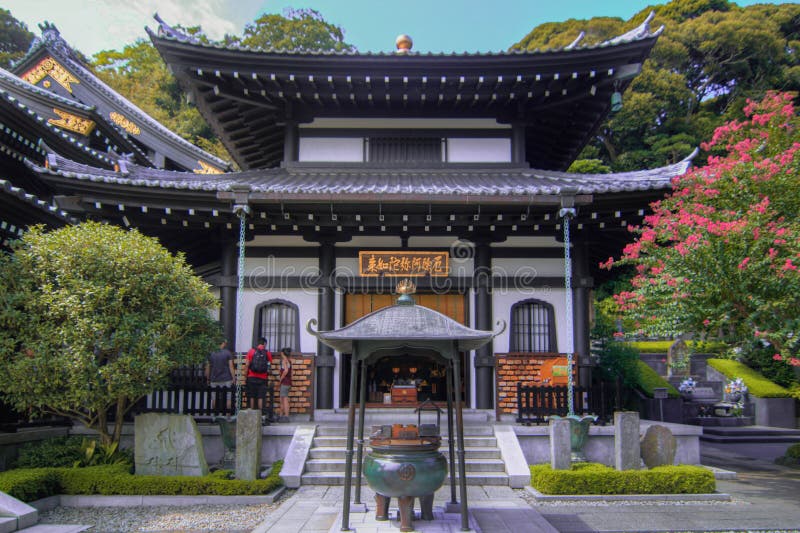 Shrine temple at Japan editorial photography. Image of travel - 124270282