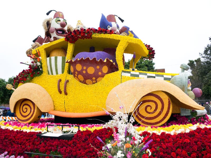 Shriners Hospitals 2011 Rose Bowl Parade Float Editorial Photo - Image ...