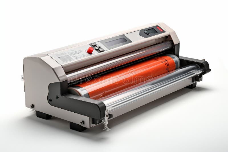 Shrink Wrapping Machine Isolated on Transparent Background. Stock ...