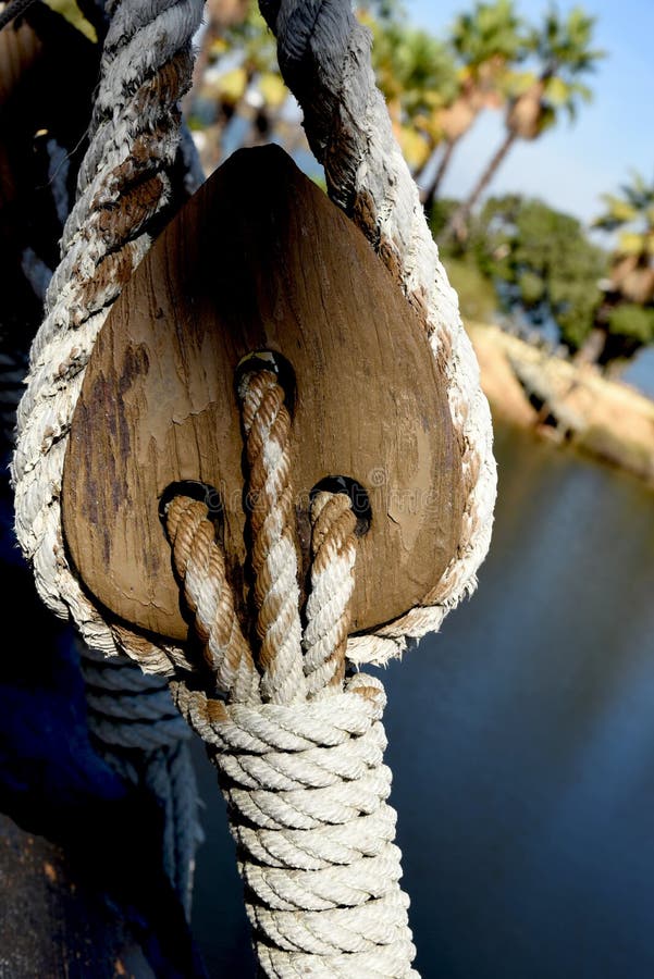 Shroud Tensioners, Ship Rigging Stock Image - Image of maritime, ship ...