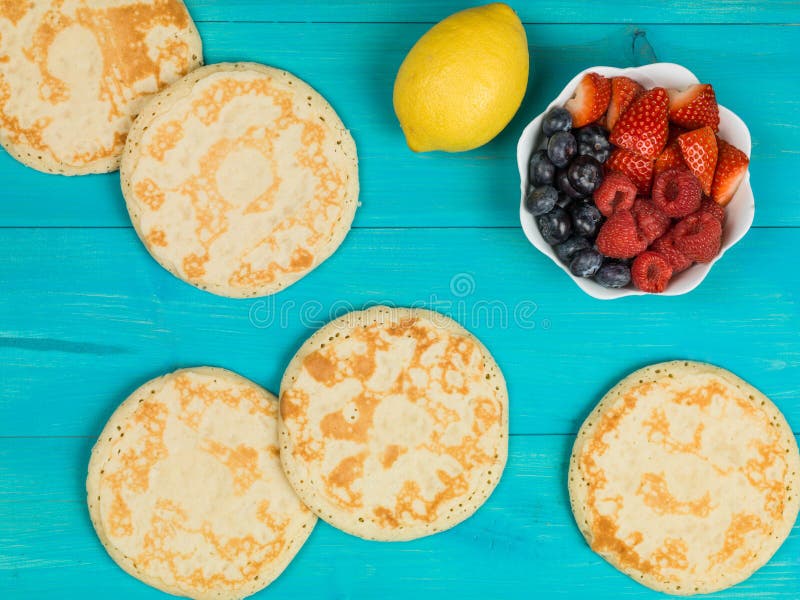 Shrove Tuesday Fresh Cooked Pancakes Stock Photo - Image of cooked ...