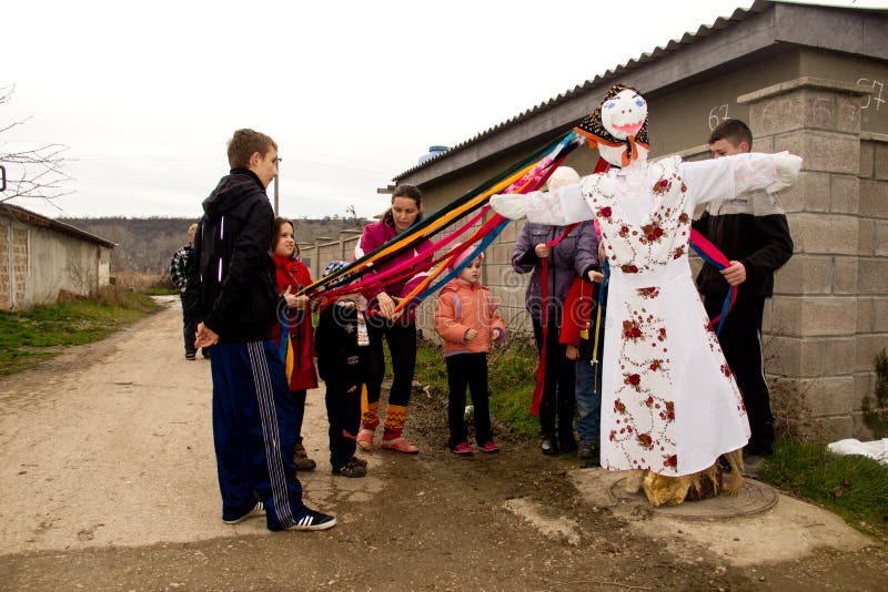 Shrovetide in Sevastopol editorial stock photo. Image of action - 38542478