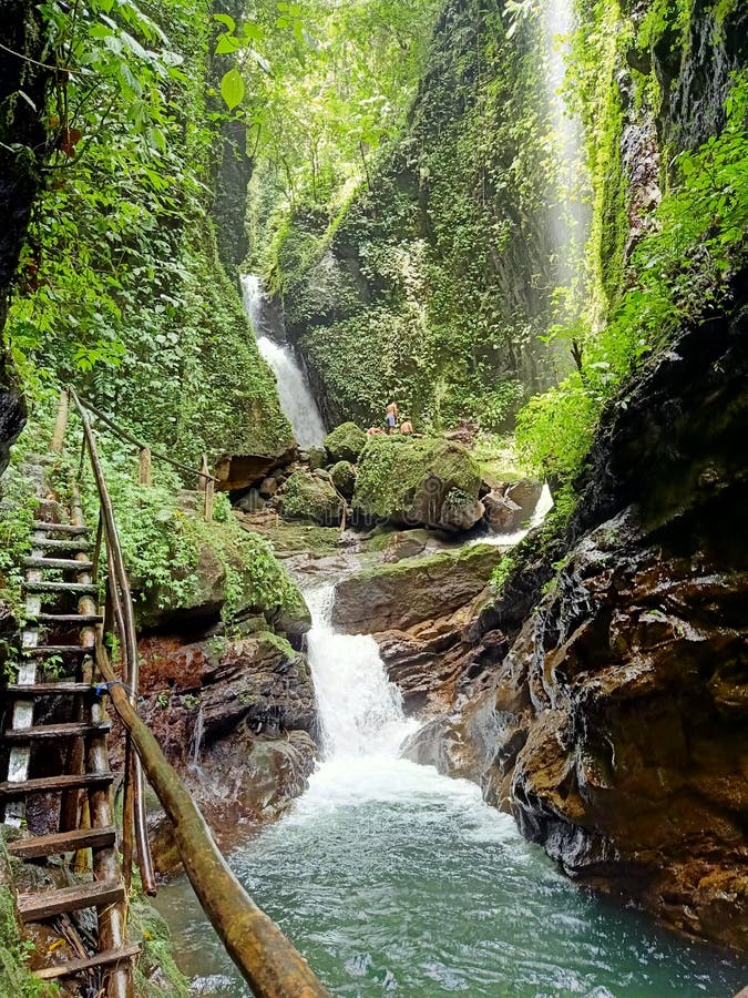 Shrtnmlani stock photo. Image of waterfalls, bogor, walet - 263928058