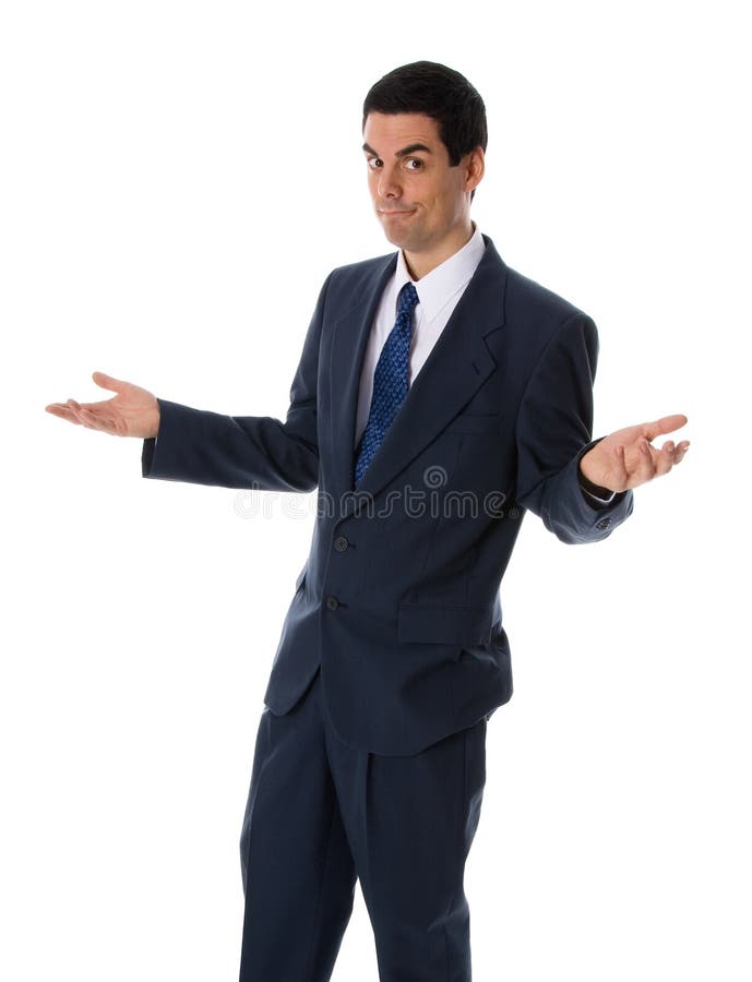 514 Man Suit Shrugging Stock Photos - Free & Royalty-Free Stock Photos ...