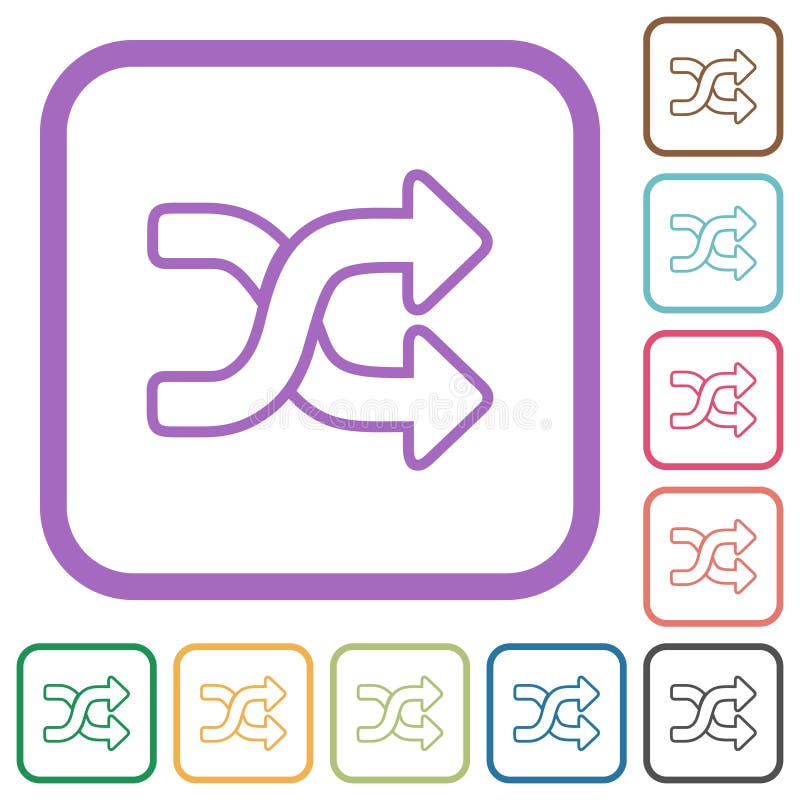 Shuffle Outline Stock Illustrations – 1,013 Shuffle Outline Stock ...