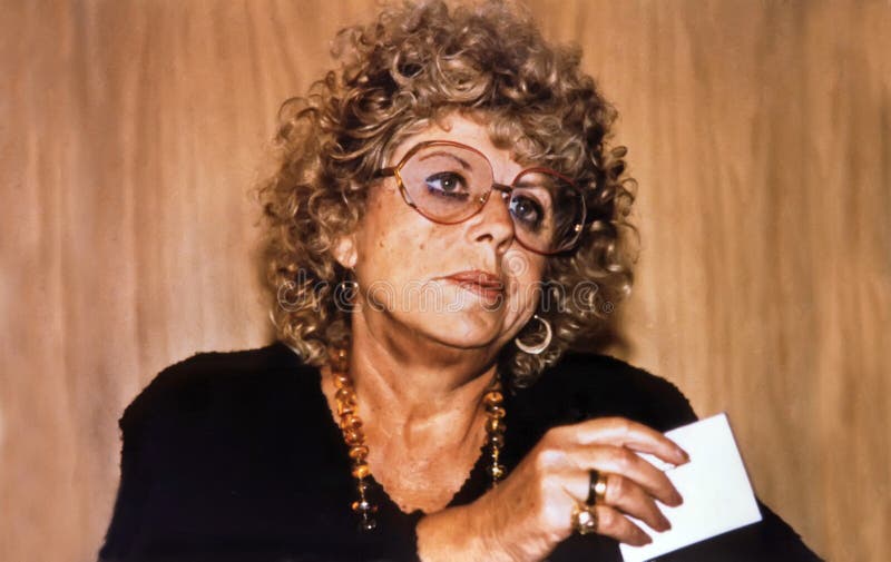 Shulamit Aloni photo éditorial. Image du avocat, iconoclaste - 37134046