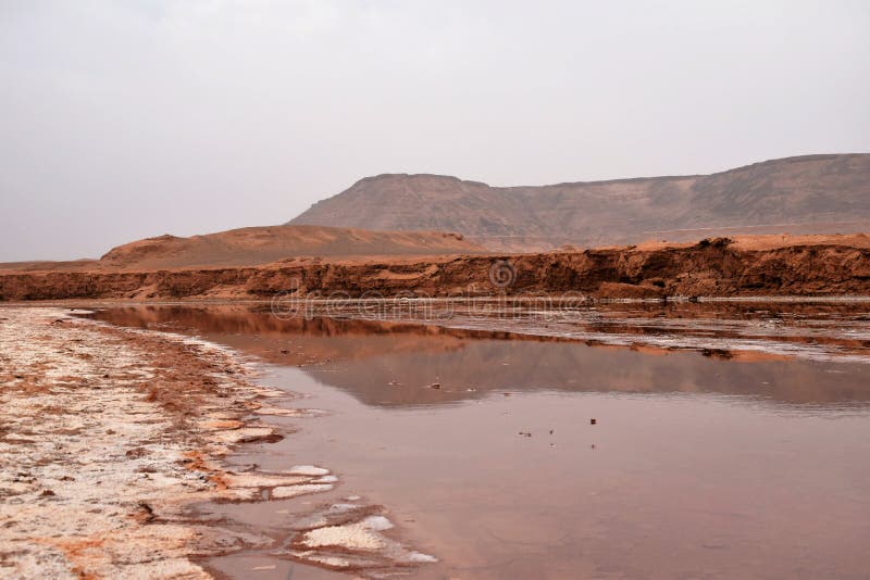 Shur River in Lut Desert of Iran Stock Image - Image of eventually ...