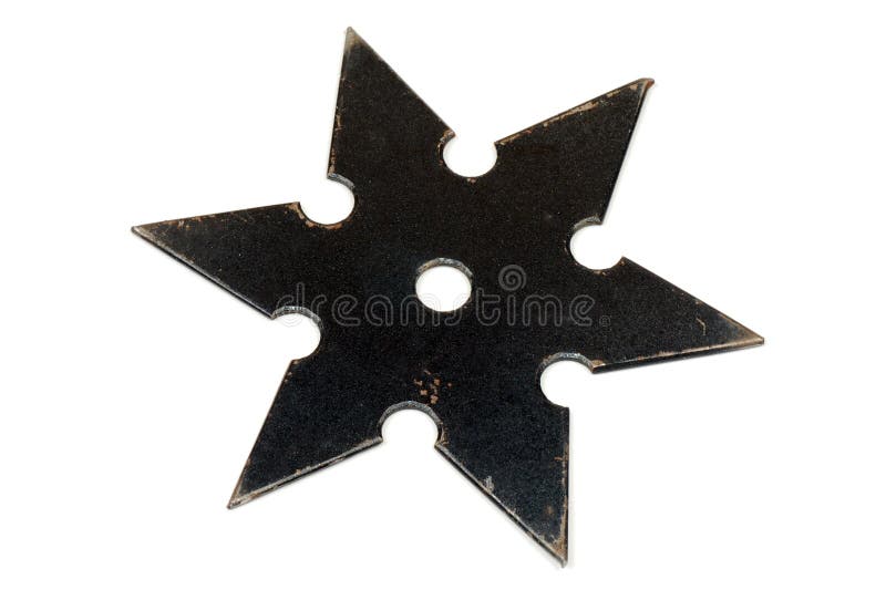 Shuriken stock photo. Image of used, japanese, shuriken - 45483260