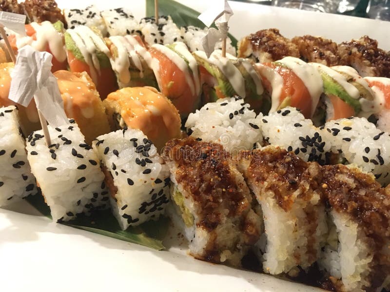 Shushi stock image. Image of meal, japan, food, delicacy - 23651351