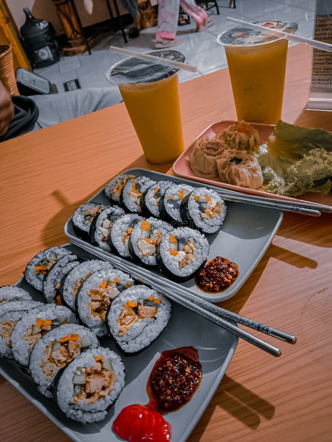 Shushi a Traditional Modern Food Stock Image - Image of food, shushi ...