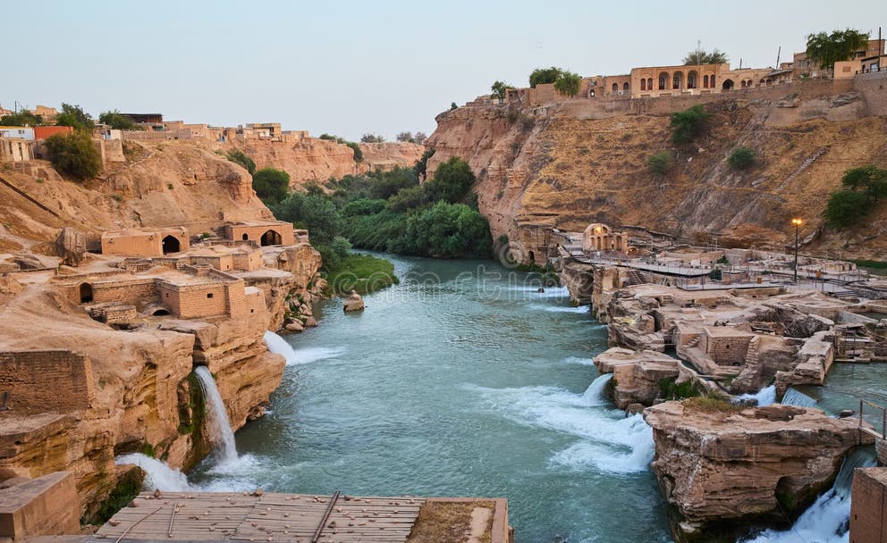 Shushtar Historical Hydraulic System, Iran Stock Photo - Image of ...