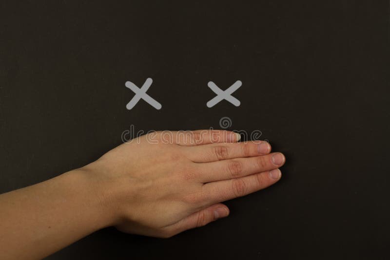 Shut up concept stock image. Image of scary, stress - 168136277