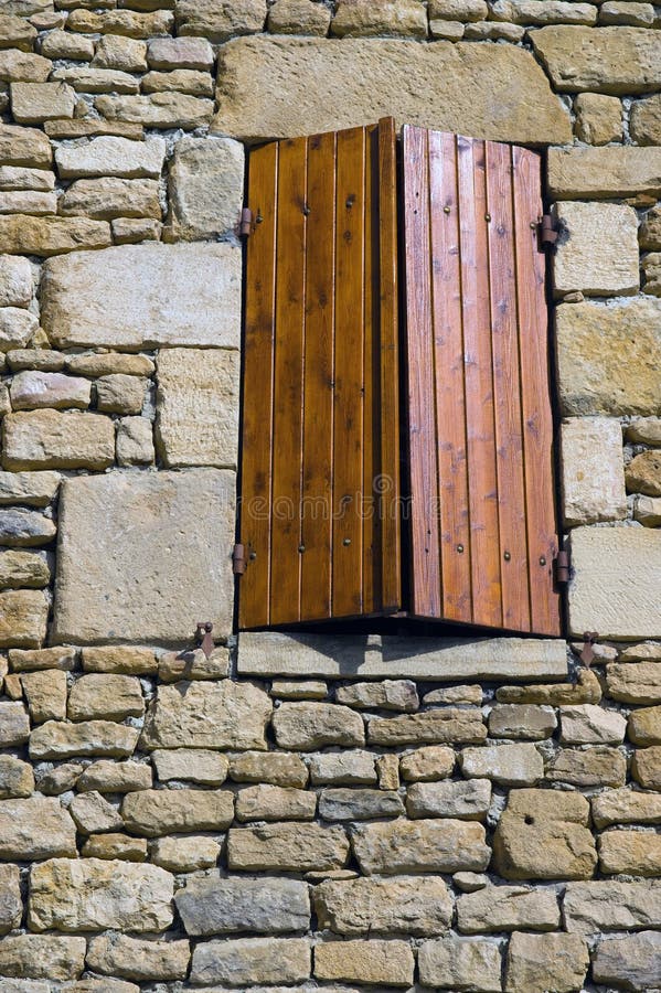 Shut window stock image. Image of wood, wall, brick, frame - 15275647
